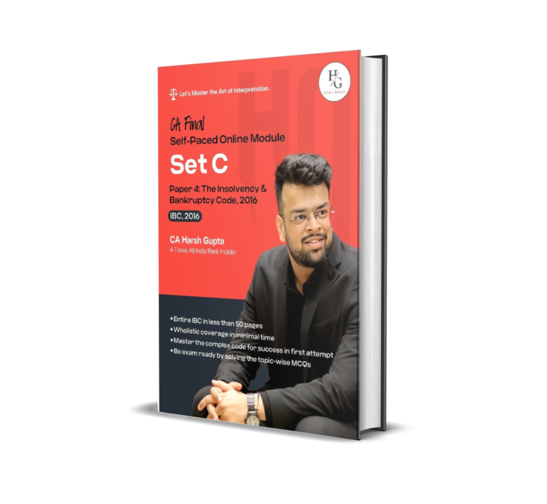 SPOM Set C | IBC, 2016 - CA Harsh Gupta